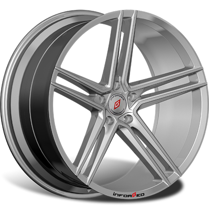 Buy Inforged Ifg33 19 X 9.5 5 X 114.3 Flat Black; Silver Machine Face Wheel