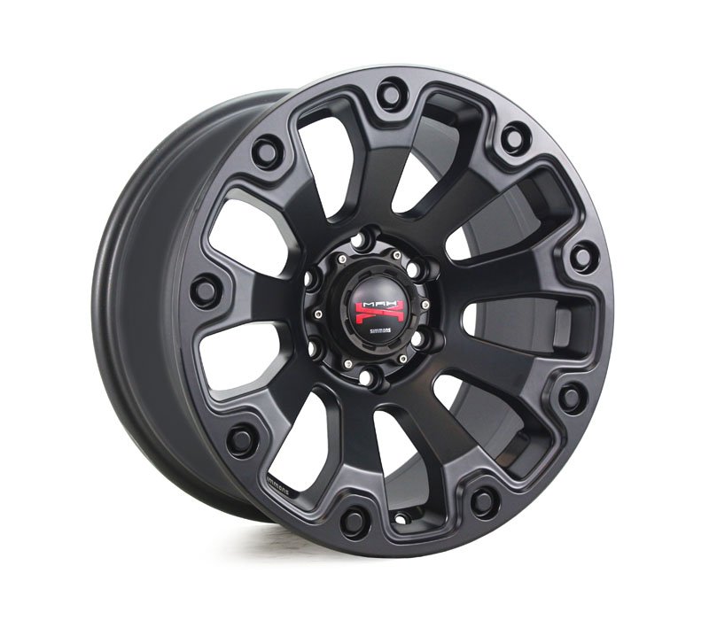 Buy Simmons Max X09 Mbw 17 X 9 6 X 139.7 Matte Black Laser Text Wheel